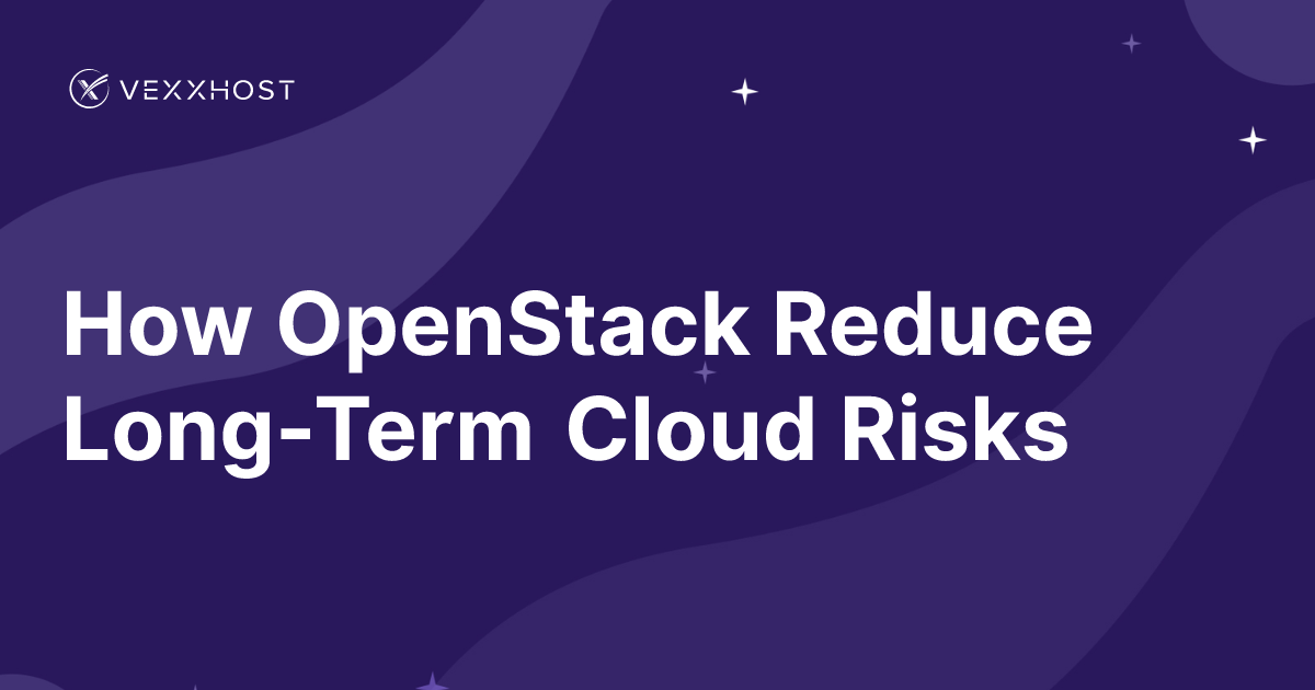 How OpenStack Reduce Long-Term Cloud Risks | VEXXHOST