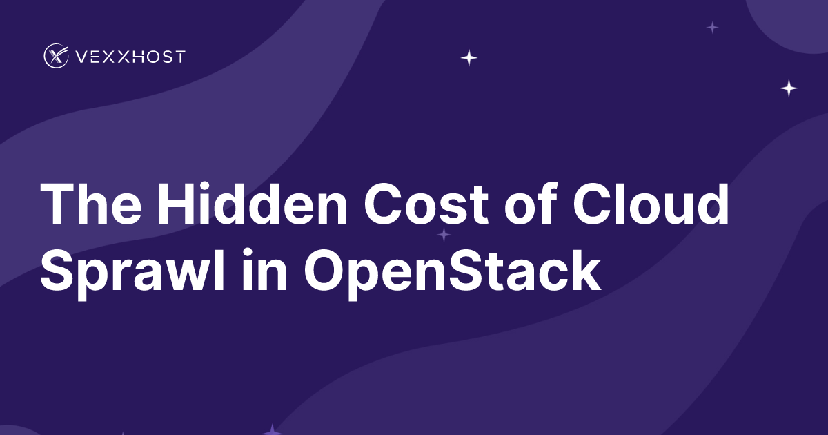 The Hidden Cost of Cloud Sprawl in OpenStack | VEXXHOST