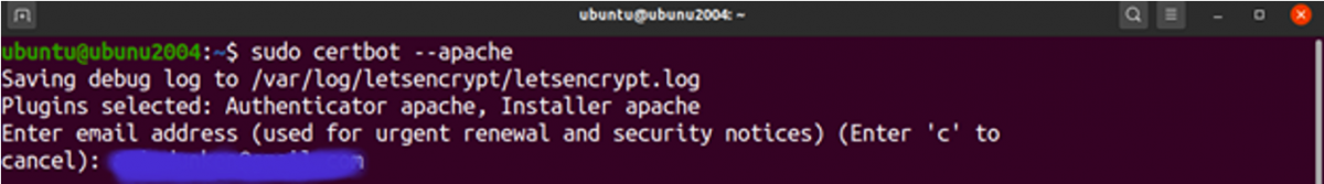 How To Secure Apache with Let's Encrypt on Ubuntu 20.04 | VEXXHOST