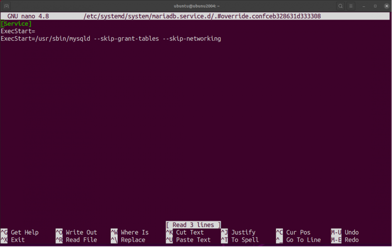 How To Reset Your MySQL or MariaDB Root Password | VEXXHOST
