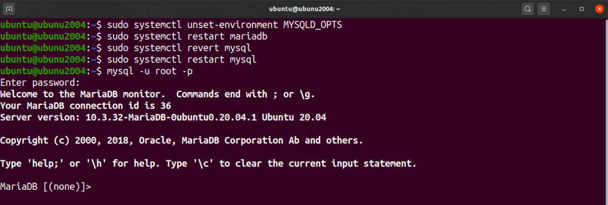 How To Reset Your MySQL or MariaDB Root Password | VEXXHOST